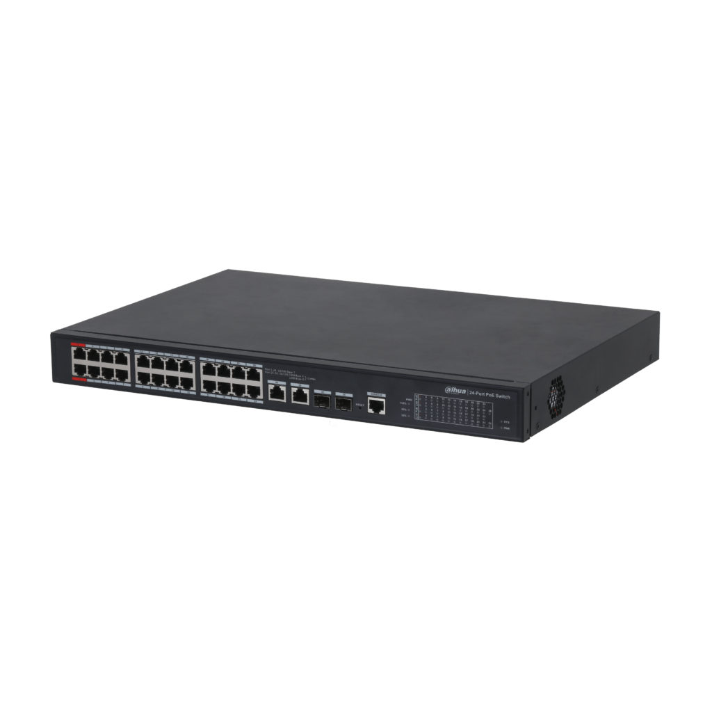 PFS4226-24ET-240 24-port 100 Mbps + 2-port Gigabit Managed PoE Switch ...