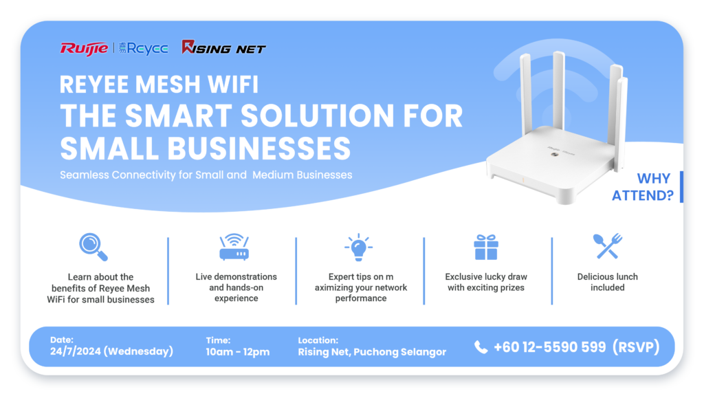 REYEE Smart Solution For Small Businesses (Selangor) | Rising Net